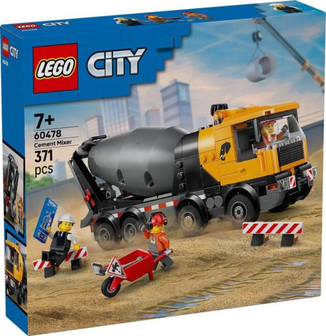 LEGO 60478 City Cementwagen | Het Speelhuys Kampen